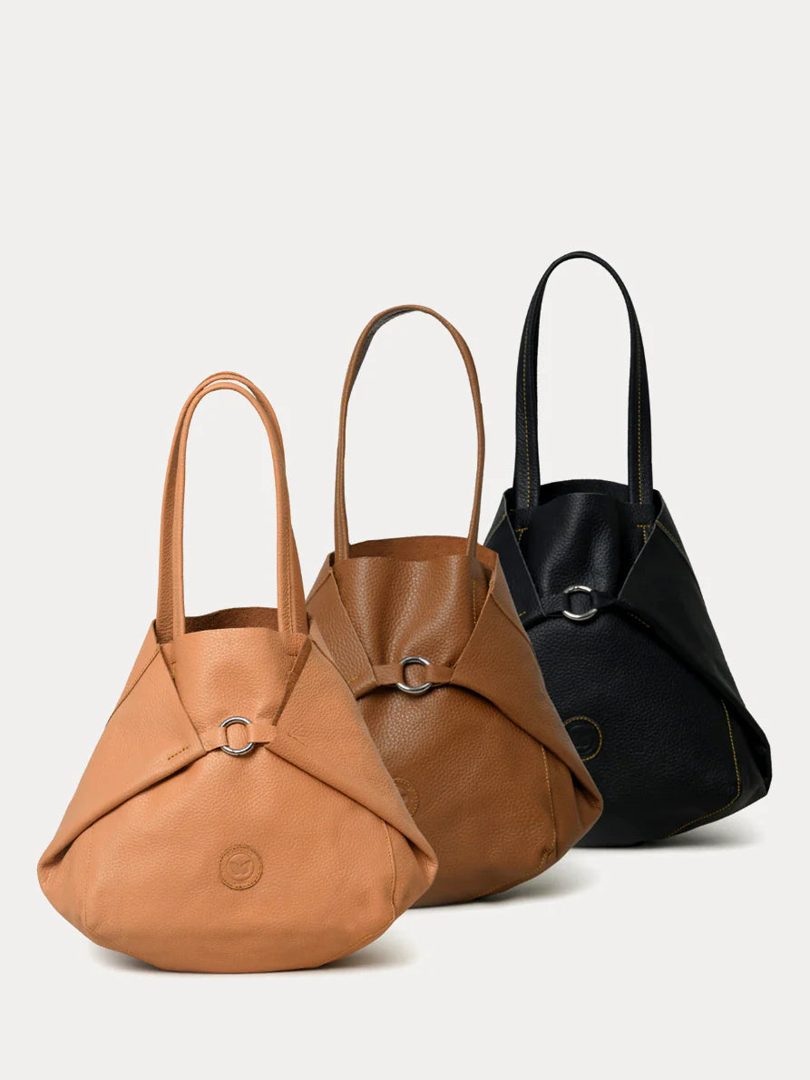 Modena Leather Tote – BELLISSIMA HANDBAGS